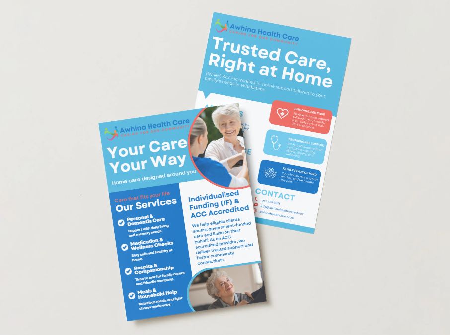 Awhina Health Care Website & Branding | Dot Info Marketing
